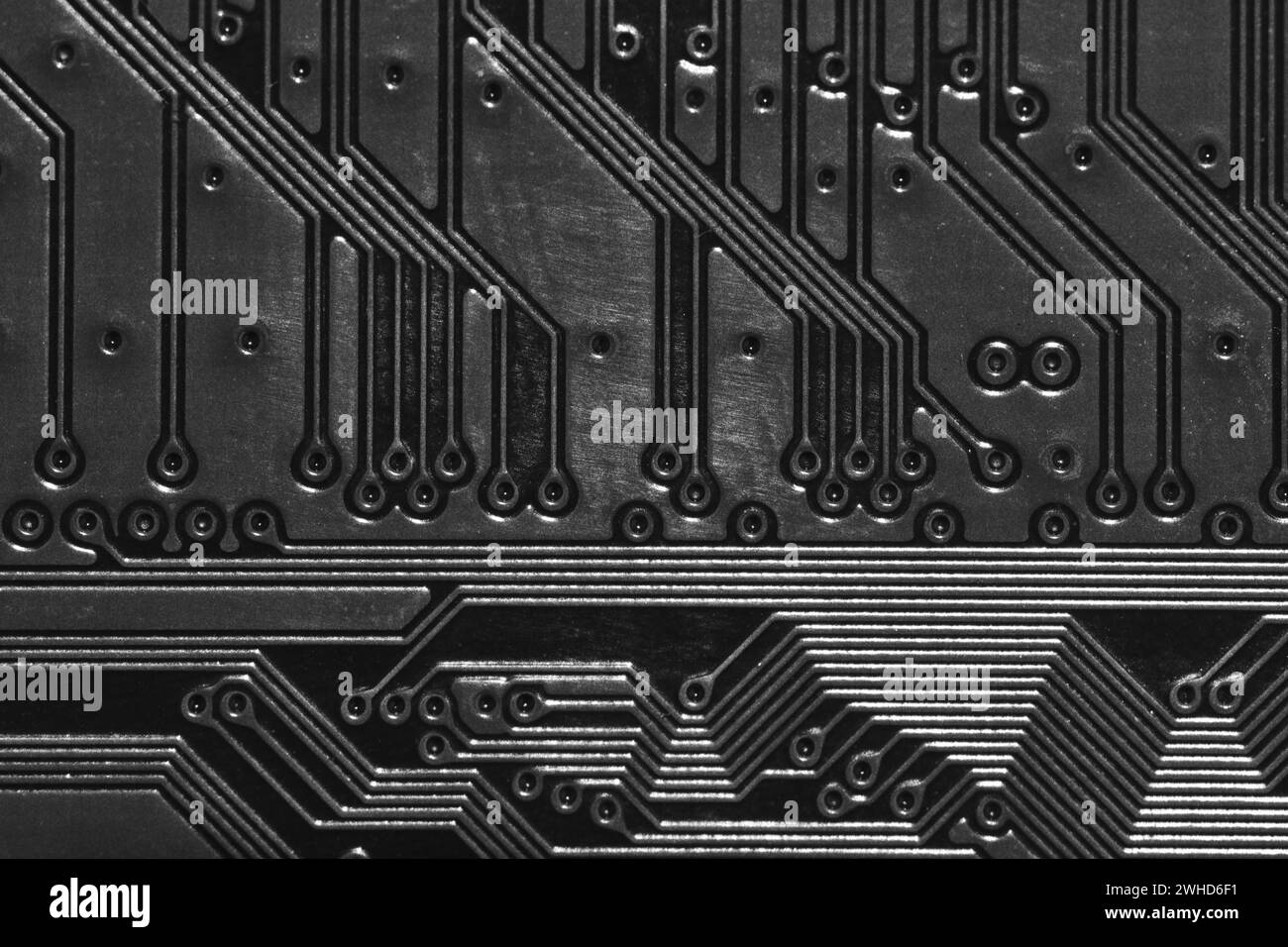 Chips and electronic components closeup. Background for web design ...