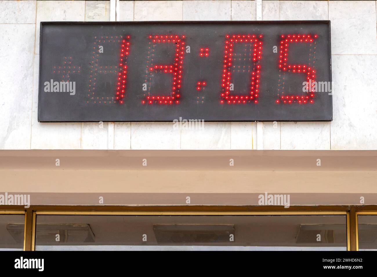 electronic board. Electronic watch, Digital scoreboard. The concept of ...