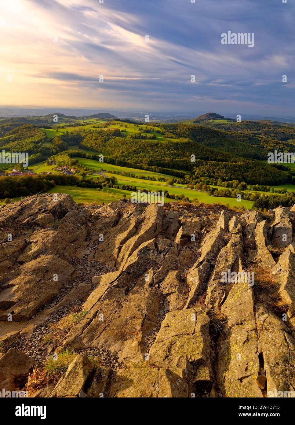 A secondary summit of the wasserkuppe hi-res stock photography and ...