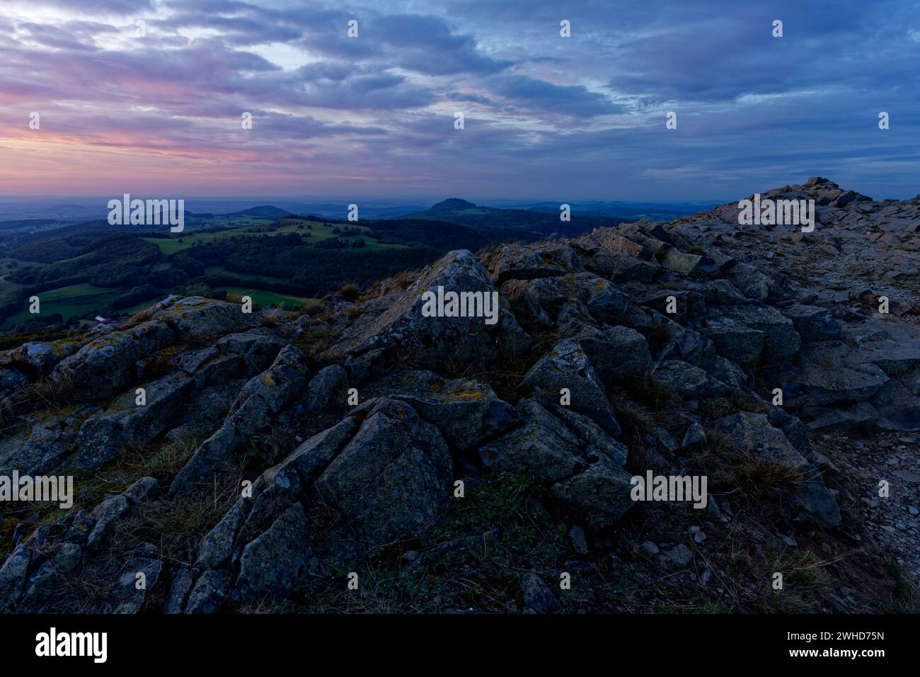 A secondary summit of the wasserkuppe hi-res stock photography and ...