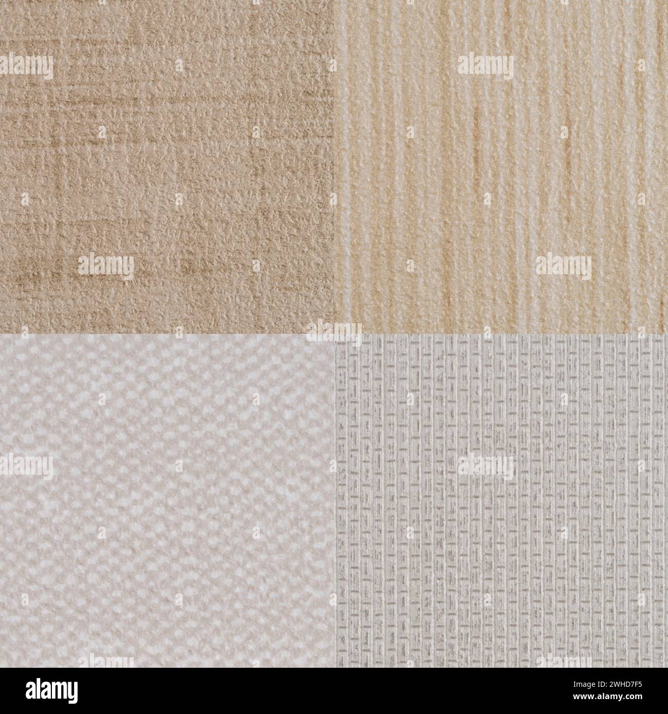 Set of beige vinyl samples Stock Photo - Alamy