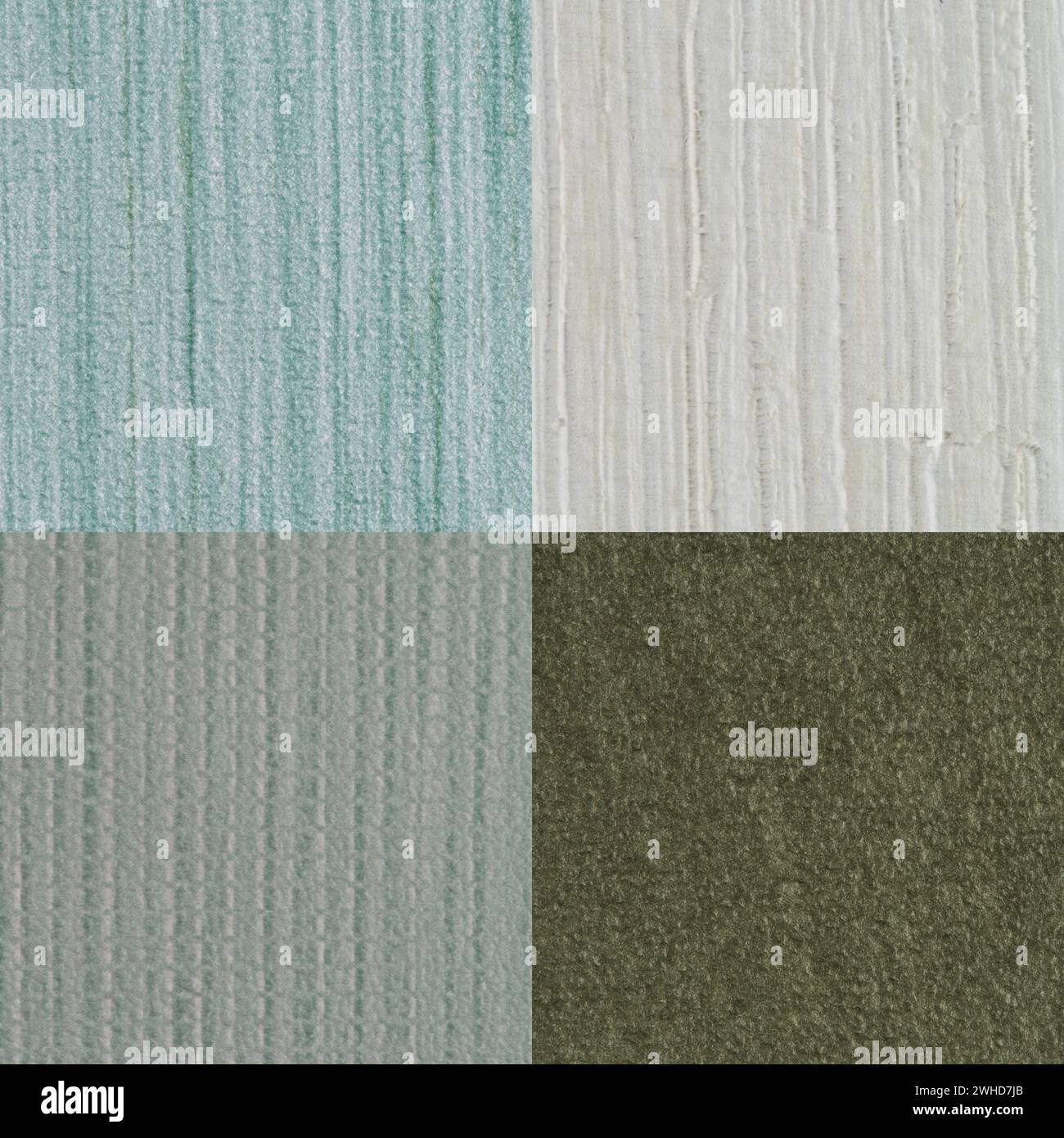 Set of green vinyl samples Stock Photo - Alamy