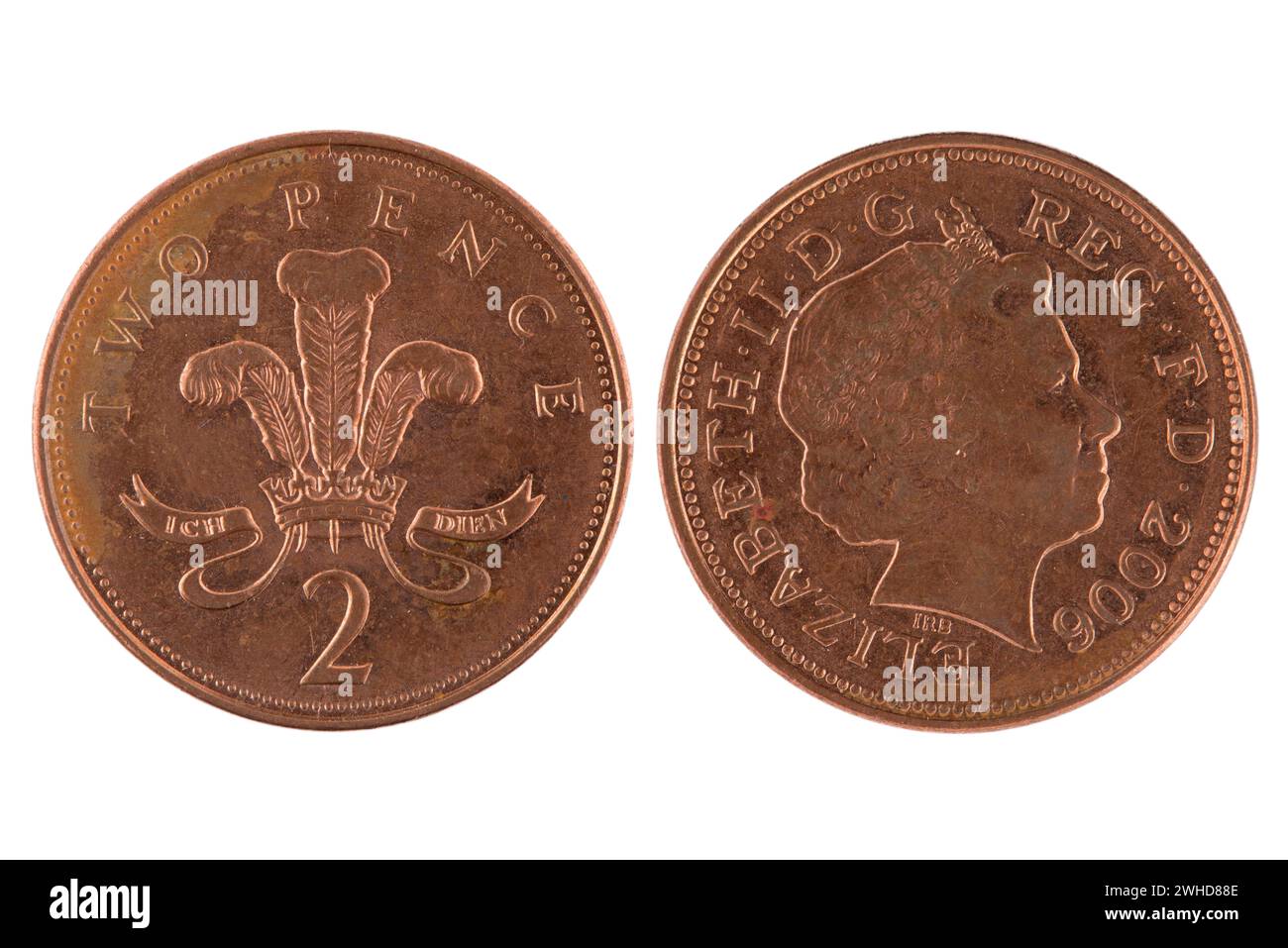 Two penny coin hi-res stock photography and images - Alamy