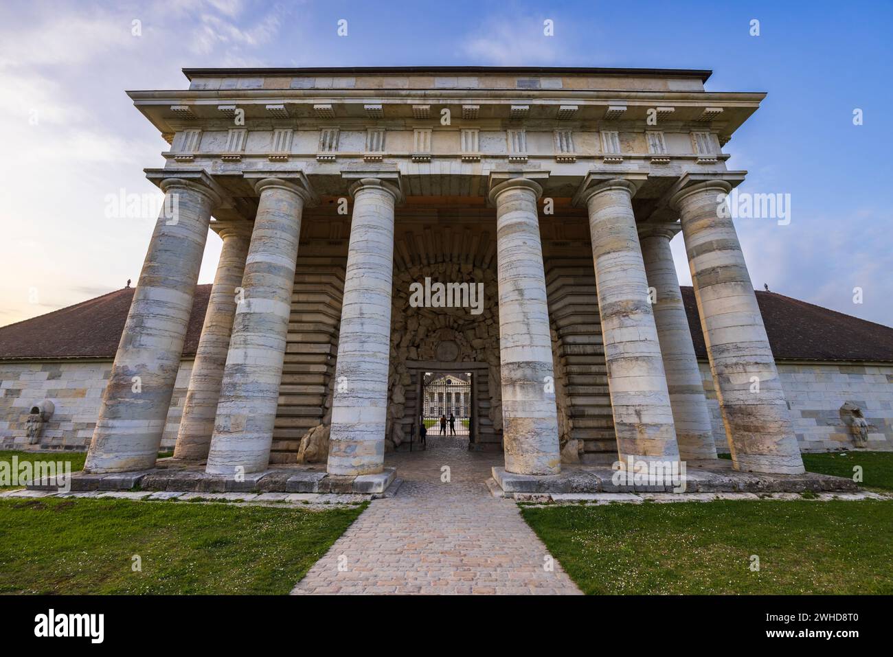 Royal salt work complex in Arc-et-Senans, UNESCO World Heritage Site ...