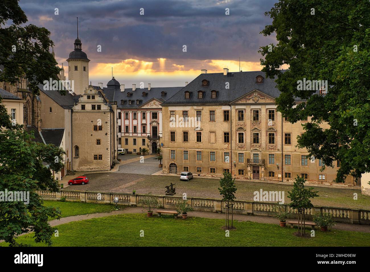 Altenburg residential palace in the skat town of altenburg hi-res stock ...