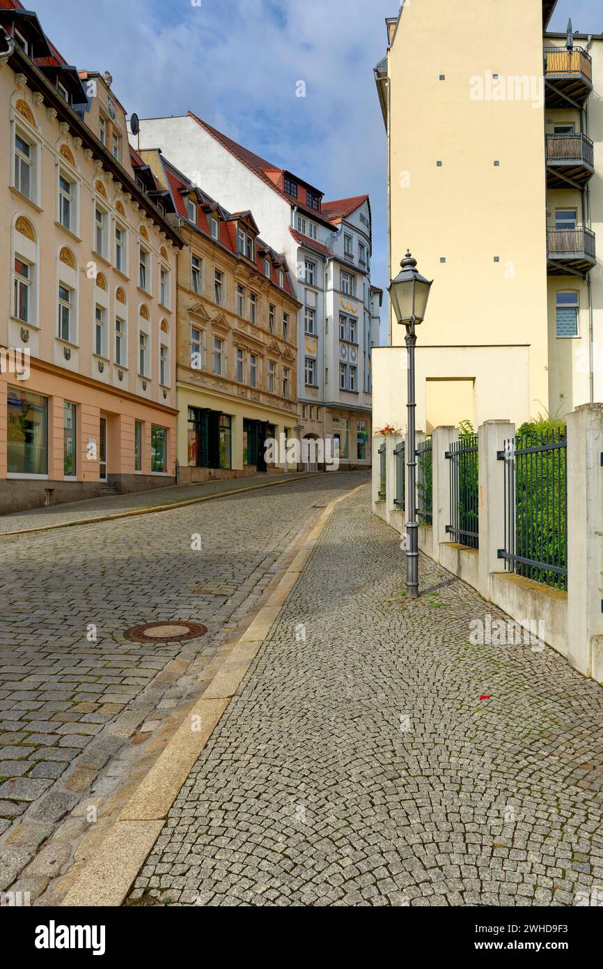 The historic old town of Zeitz, Burgenlandkreis, Saxony-Anhalt, Germany ...