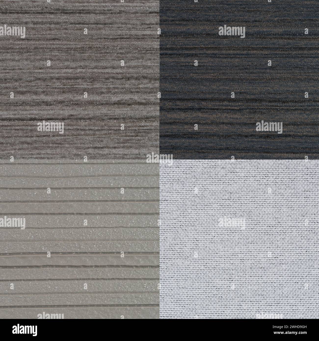 Set of grey vinyl samples Stock Photo - Alamy