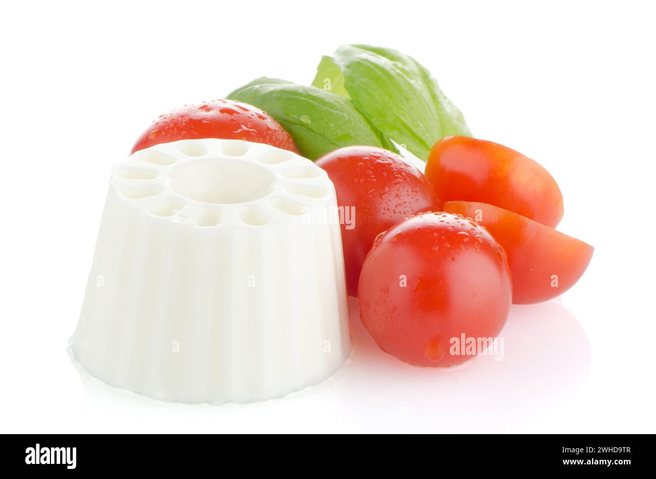 Fresh white cheese Cut Out Stock Images & Pictures - Alamy