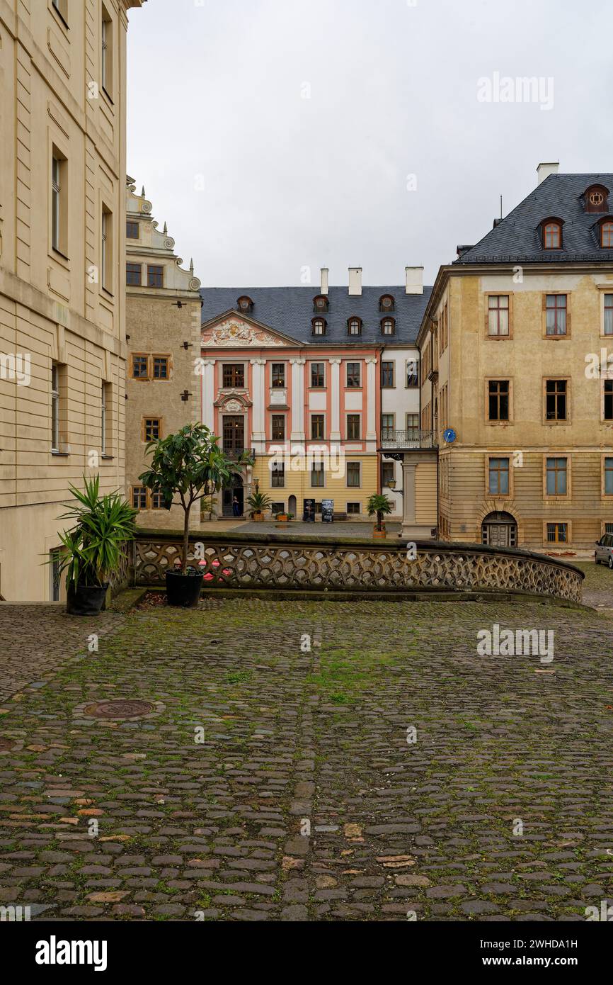 Altenburg residential palace in the skat town of altenburg hi-res stock ...