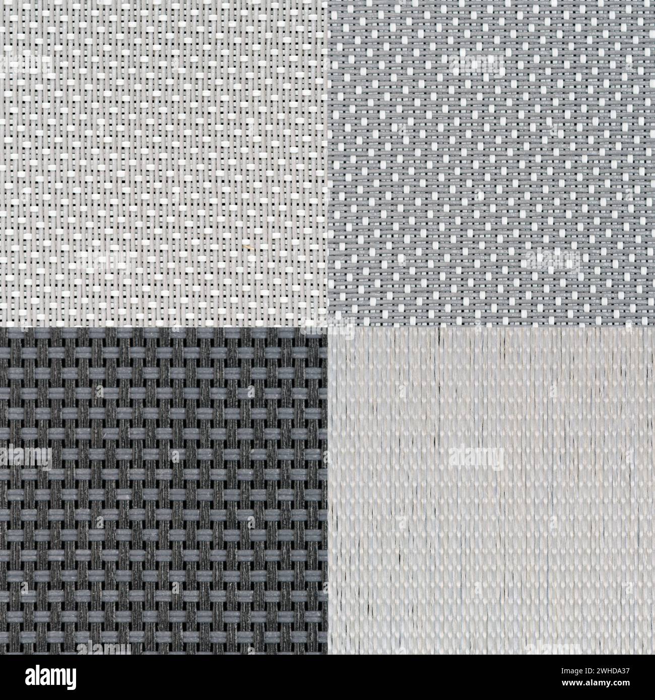 Set of grey vinyl samples Stock Photo - Alamy