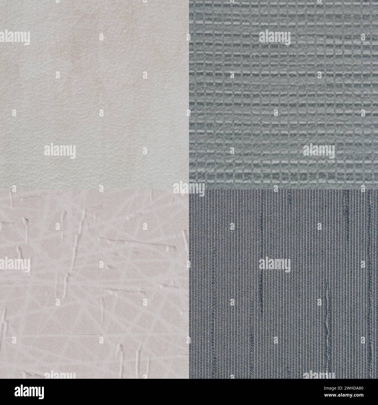 Set of grey vinyl samples Stock Photo - Alamy