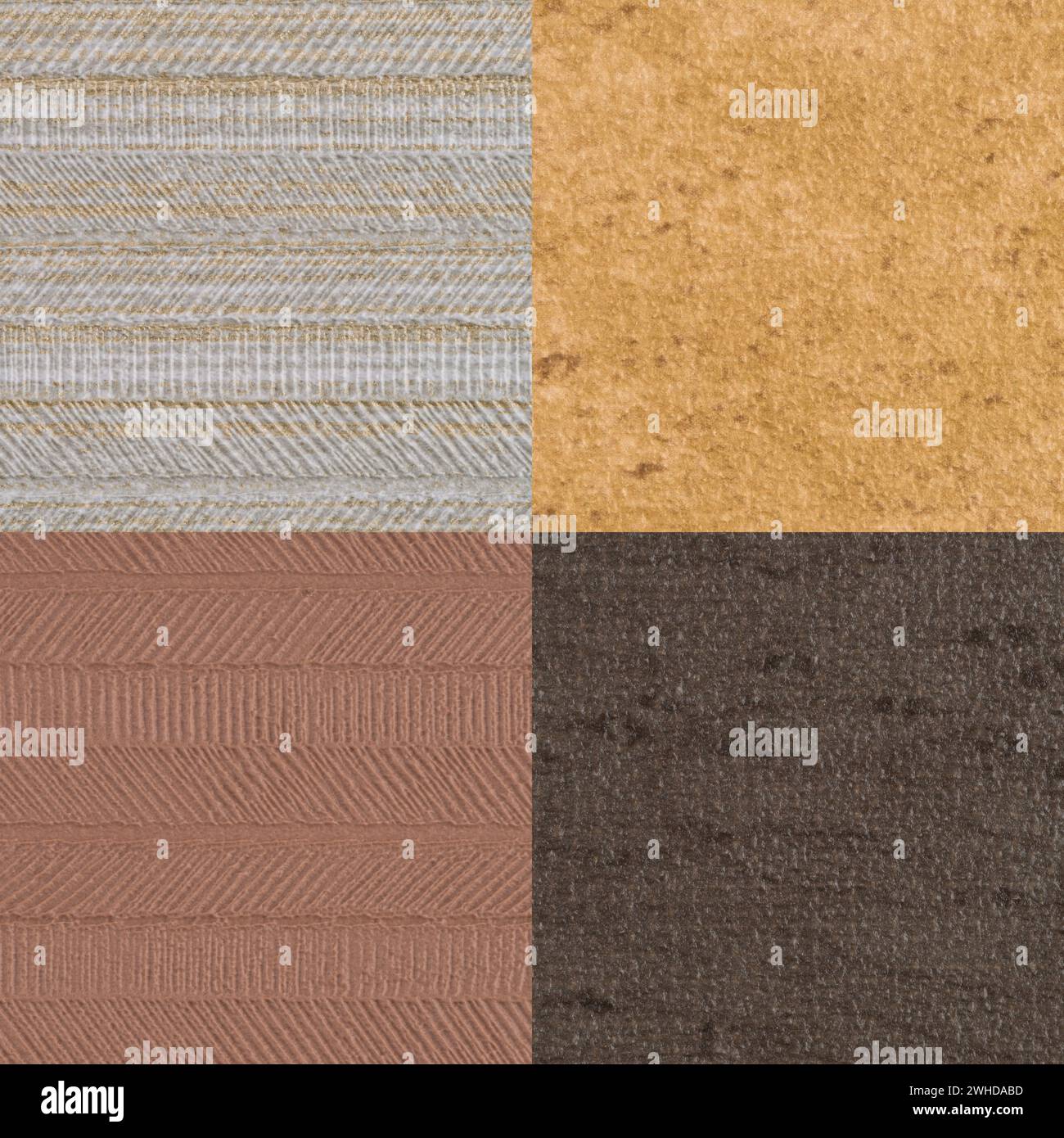 Set of brown vinyl samples Stock Photo - Alamy