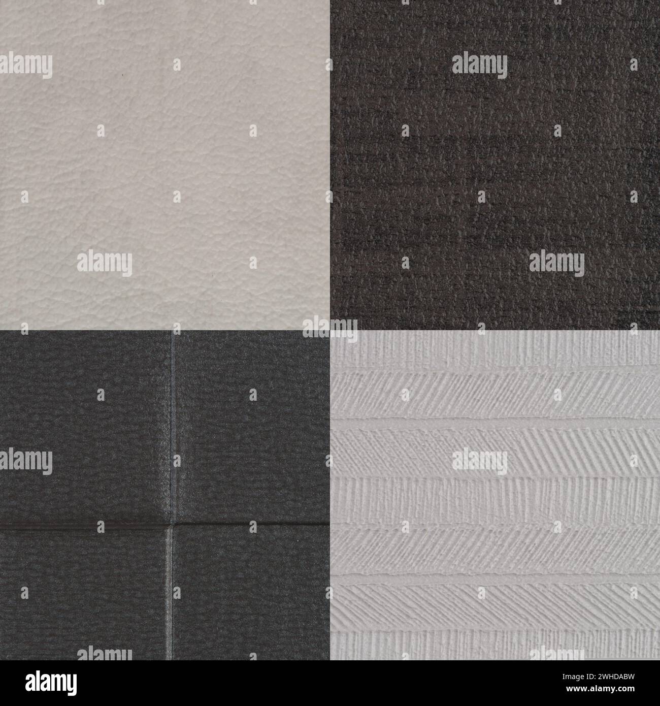 Set of grey vinyl samples Stock Photo - Alamy