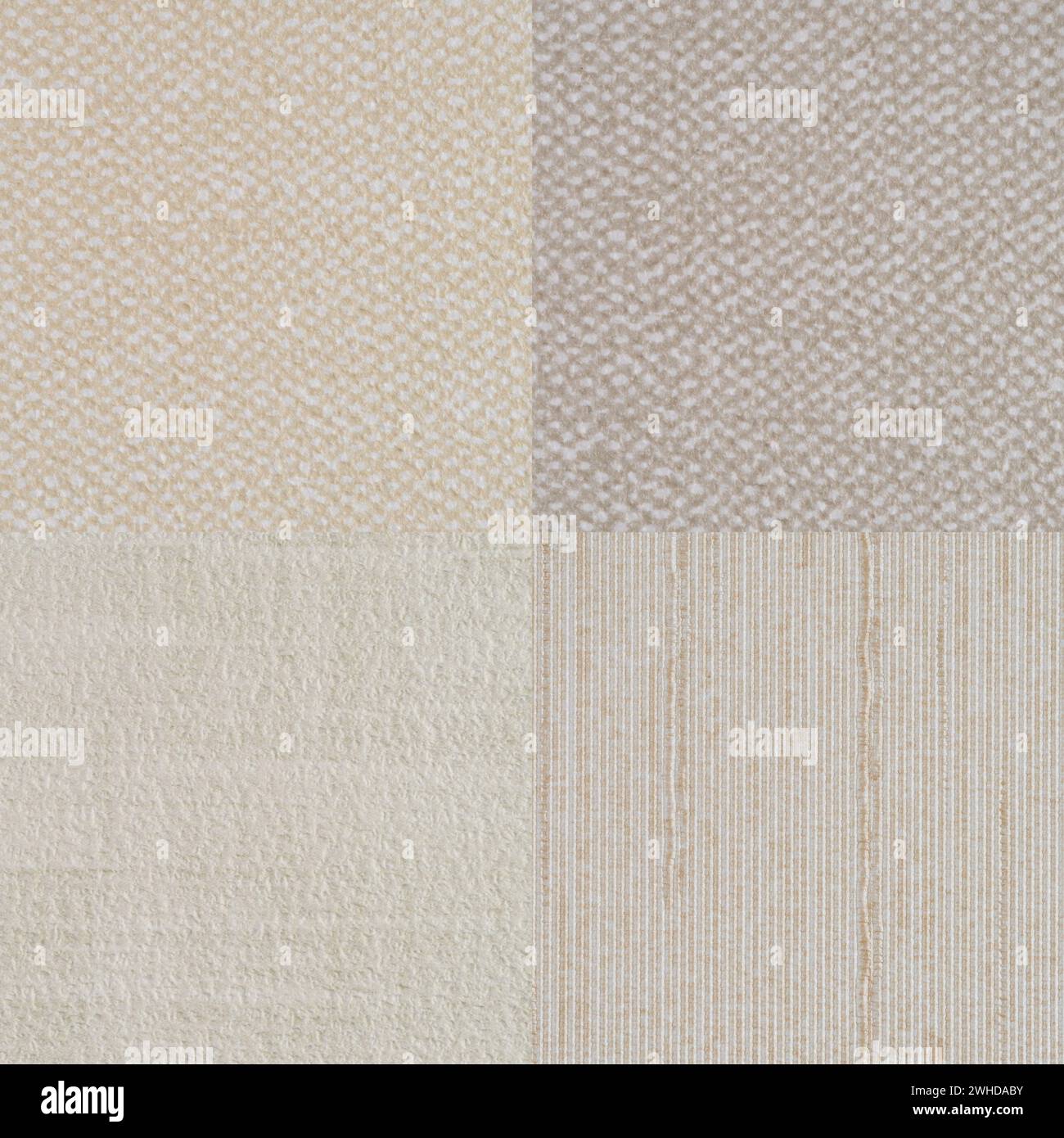 Set of beige vinyl samples Stock Photo - Alamy