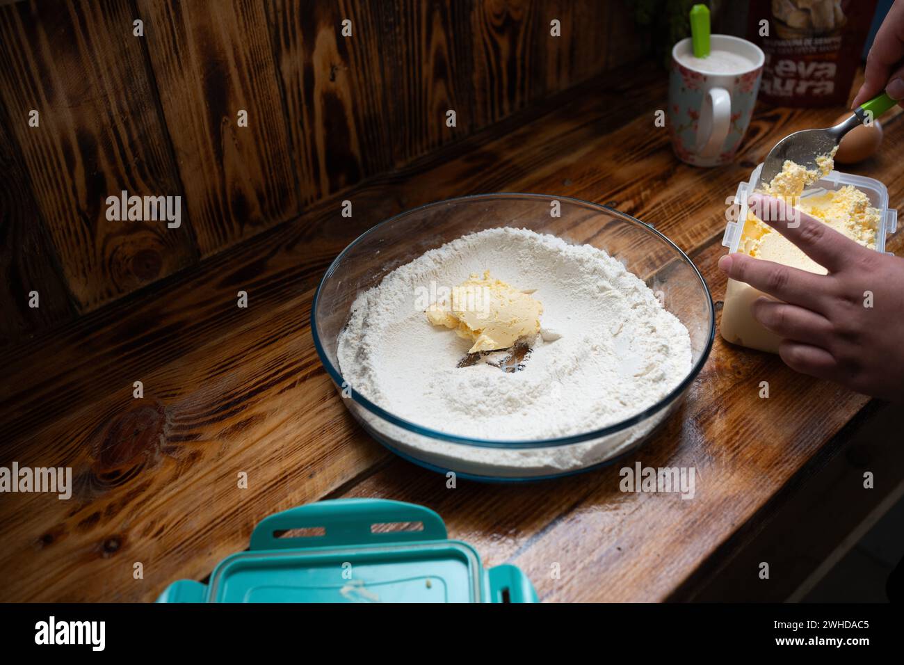 Composition fresh butter bread hi-res stock photography and images - Alamy