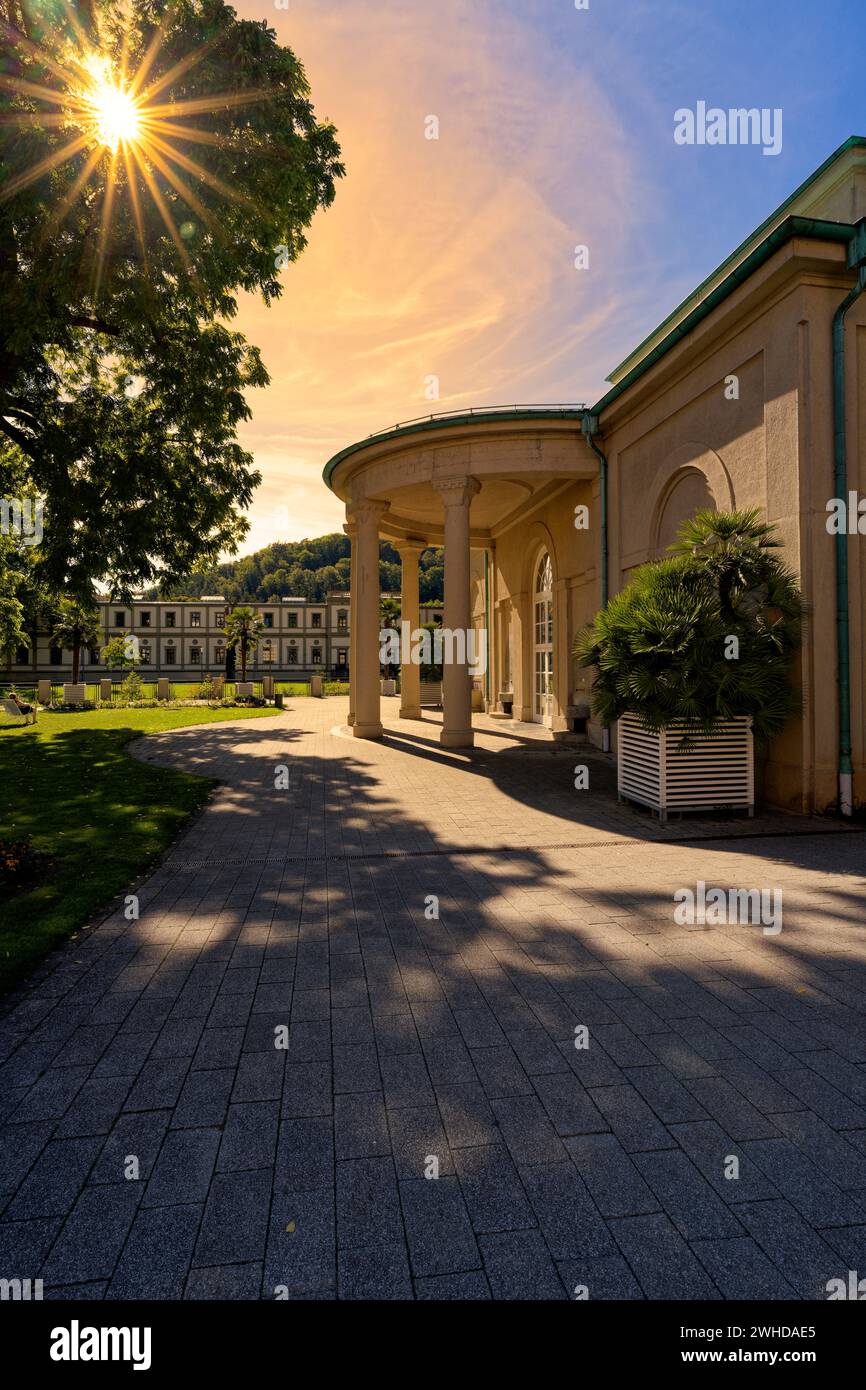 Regency building in the state spa bad kissingen hi-res stock ...