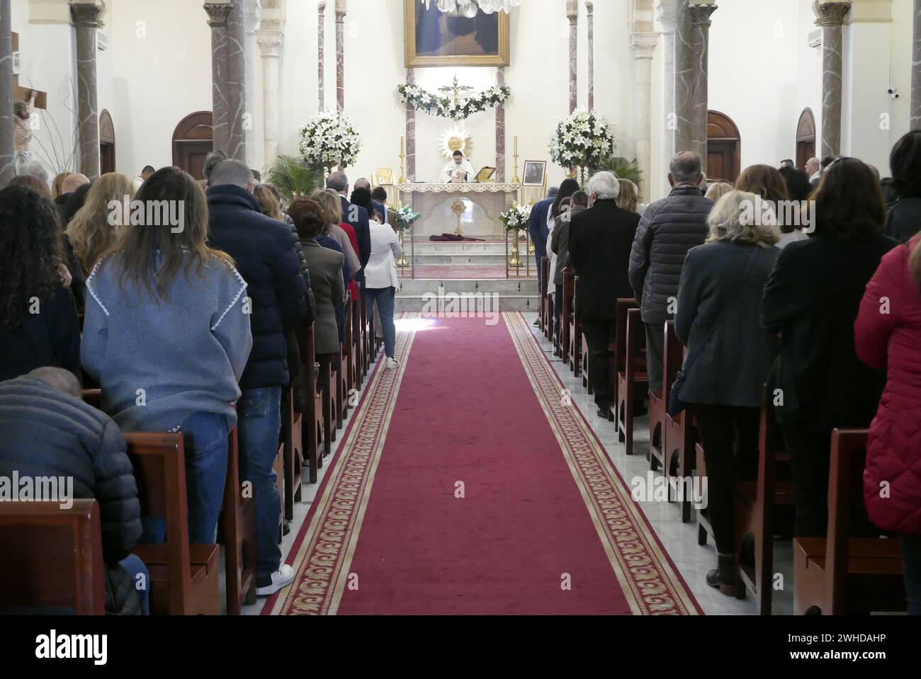 Beirut lebanon st maroun maronites catholic christian bechara b hi-res ...