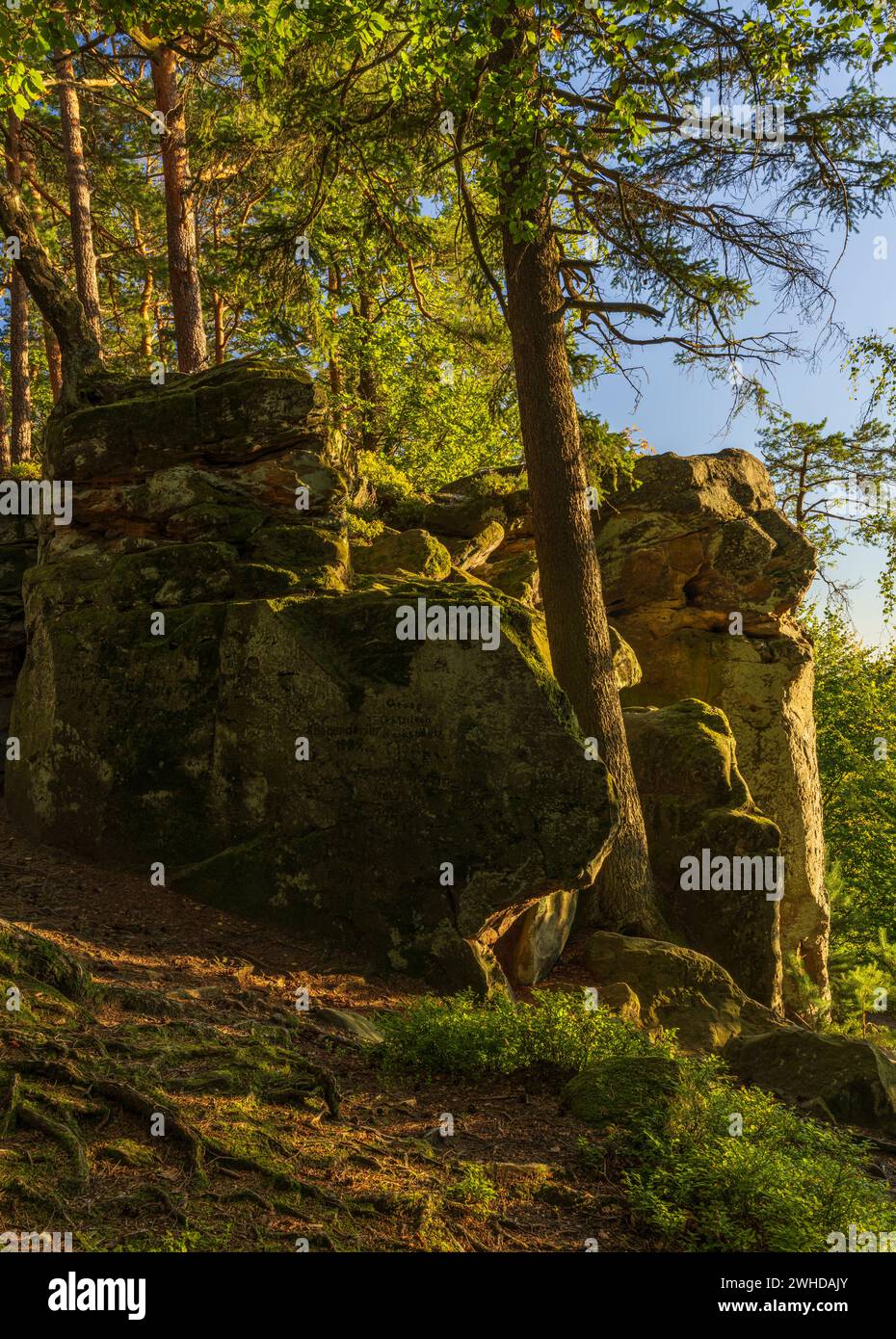 Veitenstein rock formation hi-res stock photography and images - Alamy
