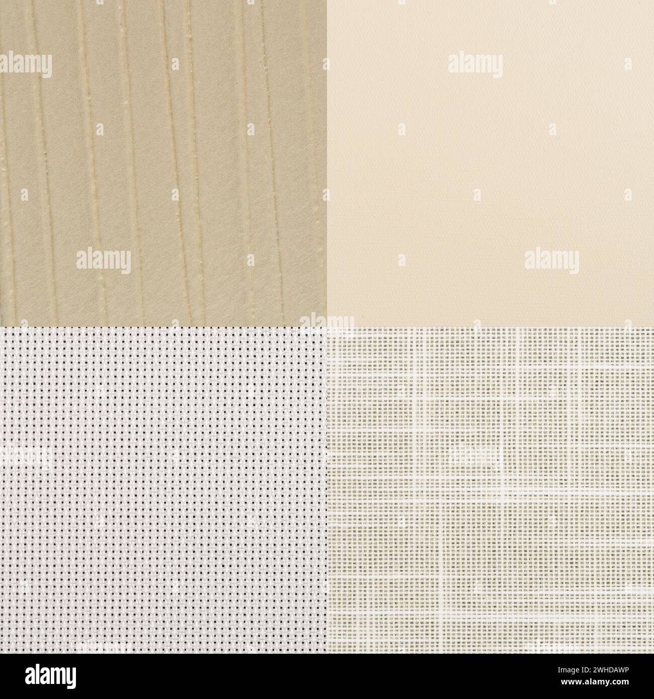 Set of beige vinyl samples Stock Photo - Alamy