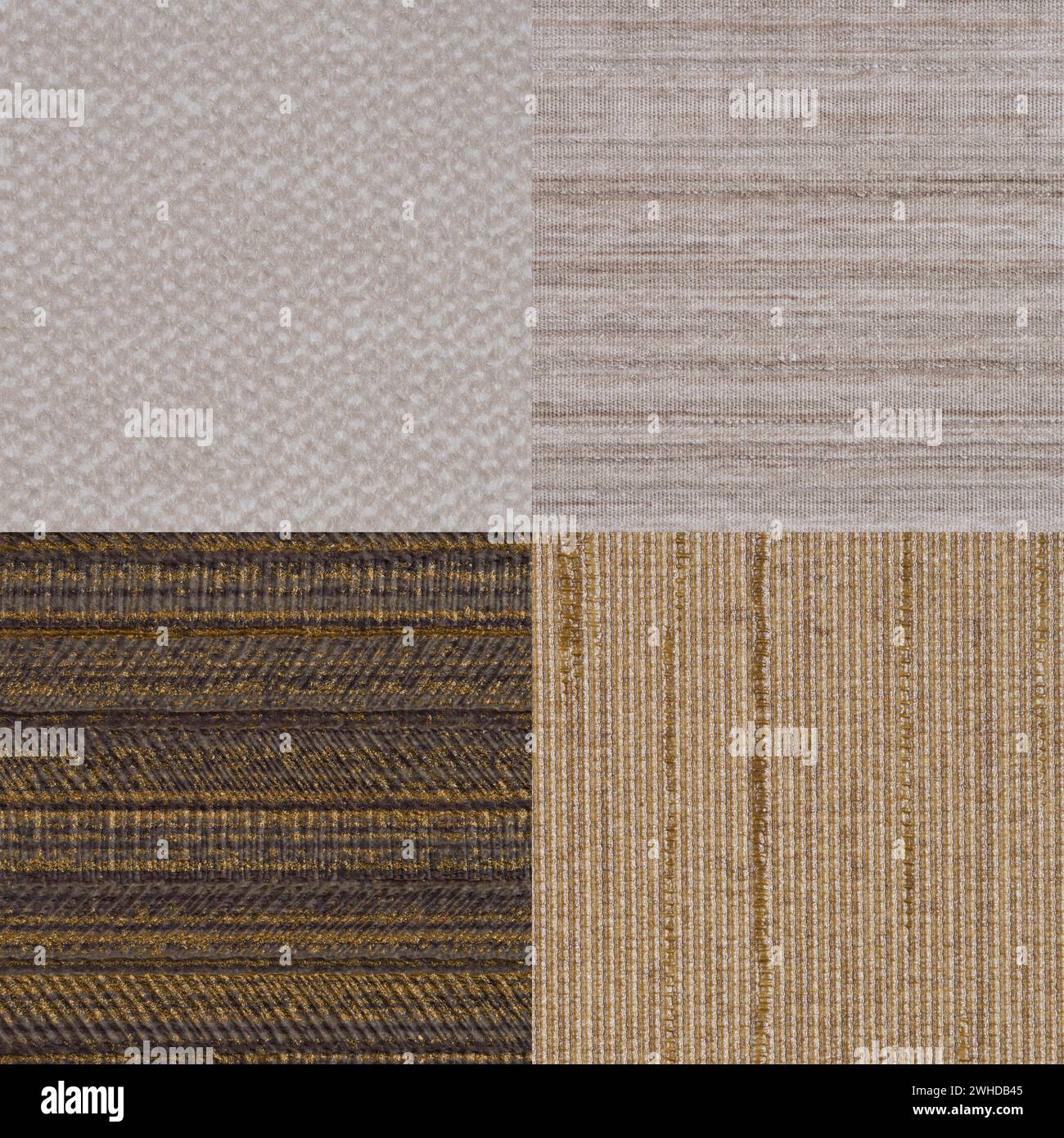 Set of brown vinyl samples Stock Photo - Alamy