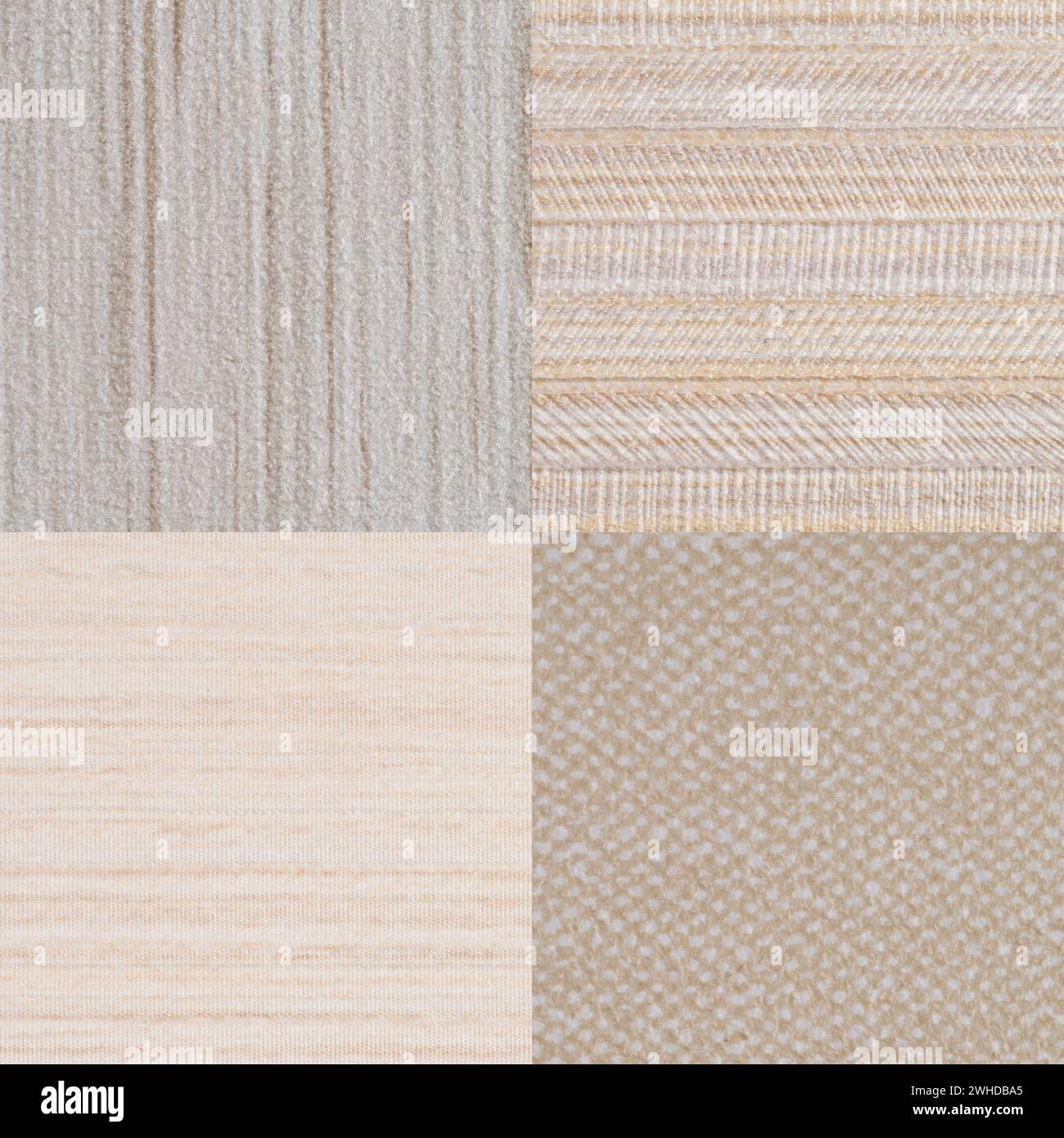 Set of beige vinyl samples Stock Photo - Alamy