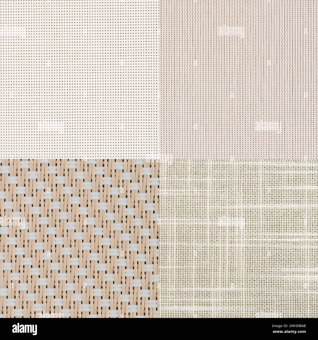 Set of beige vinyl samples Stock Photo - Alamy