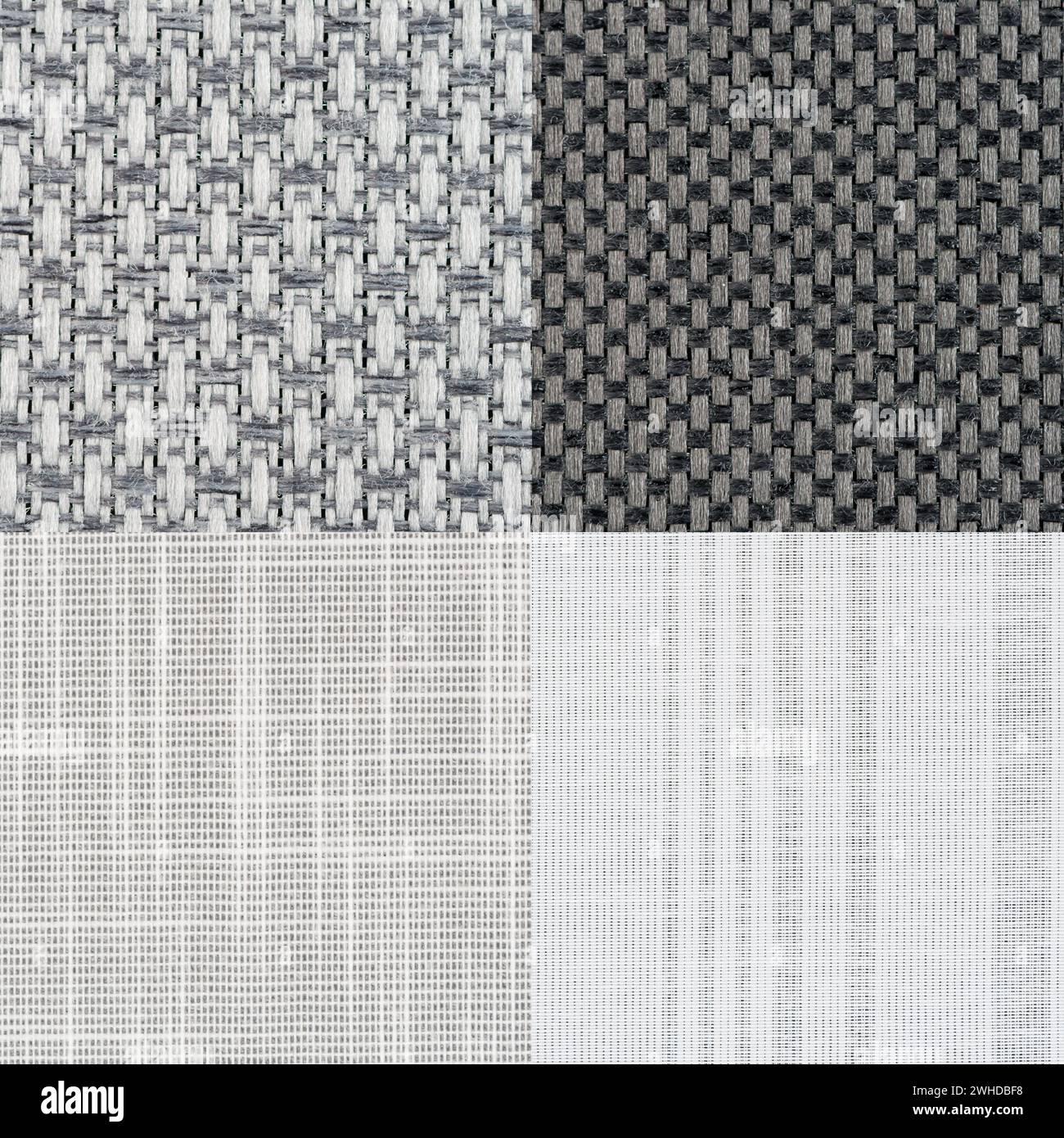 Set of grey vinyl samples Stock Photo - Alamy