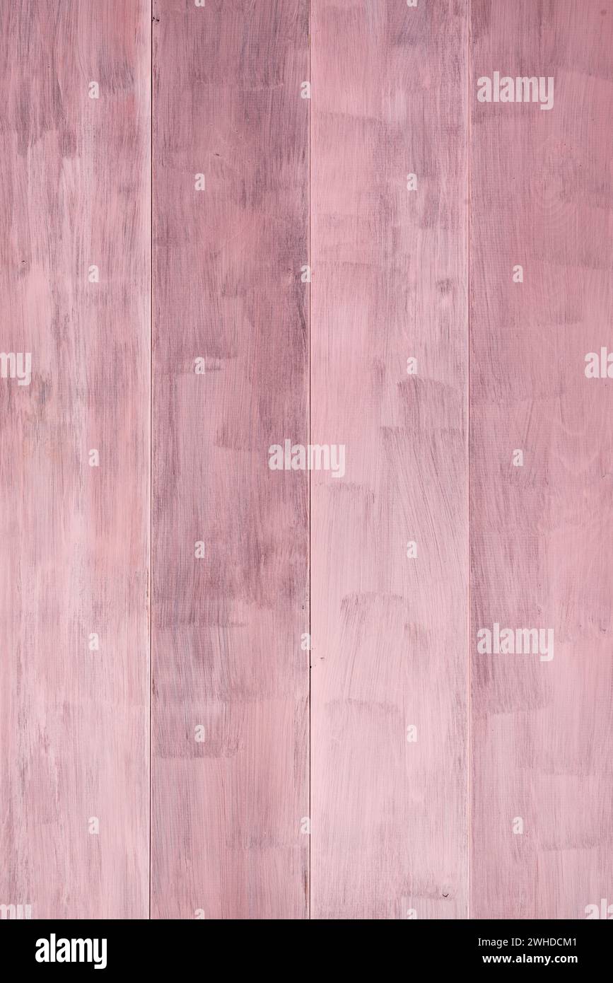 Pink color wood plank texture hi-res stock photography and images - Alamy