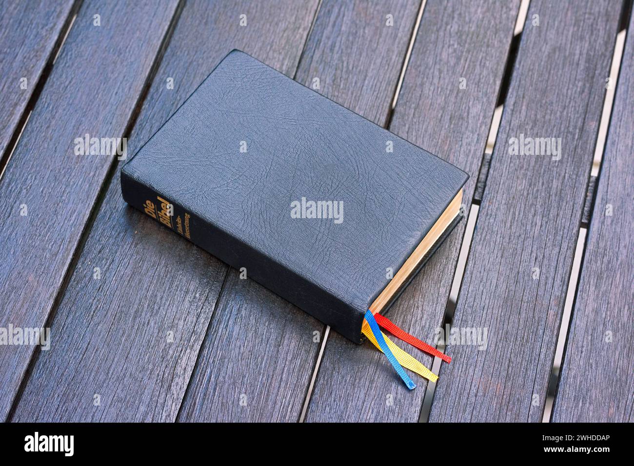 Bible standard translation Stock Photo - Alamy