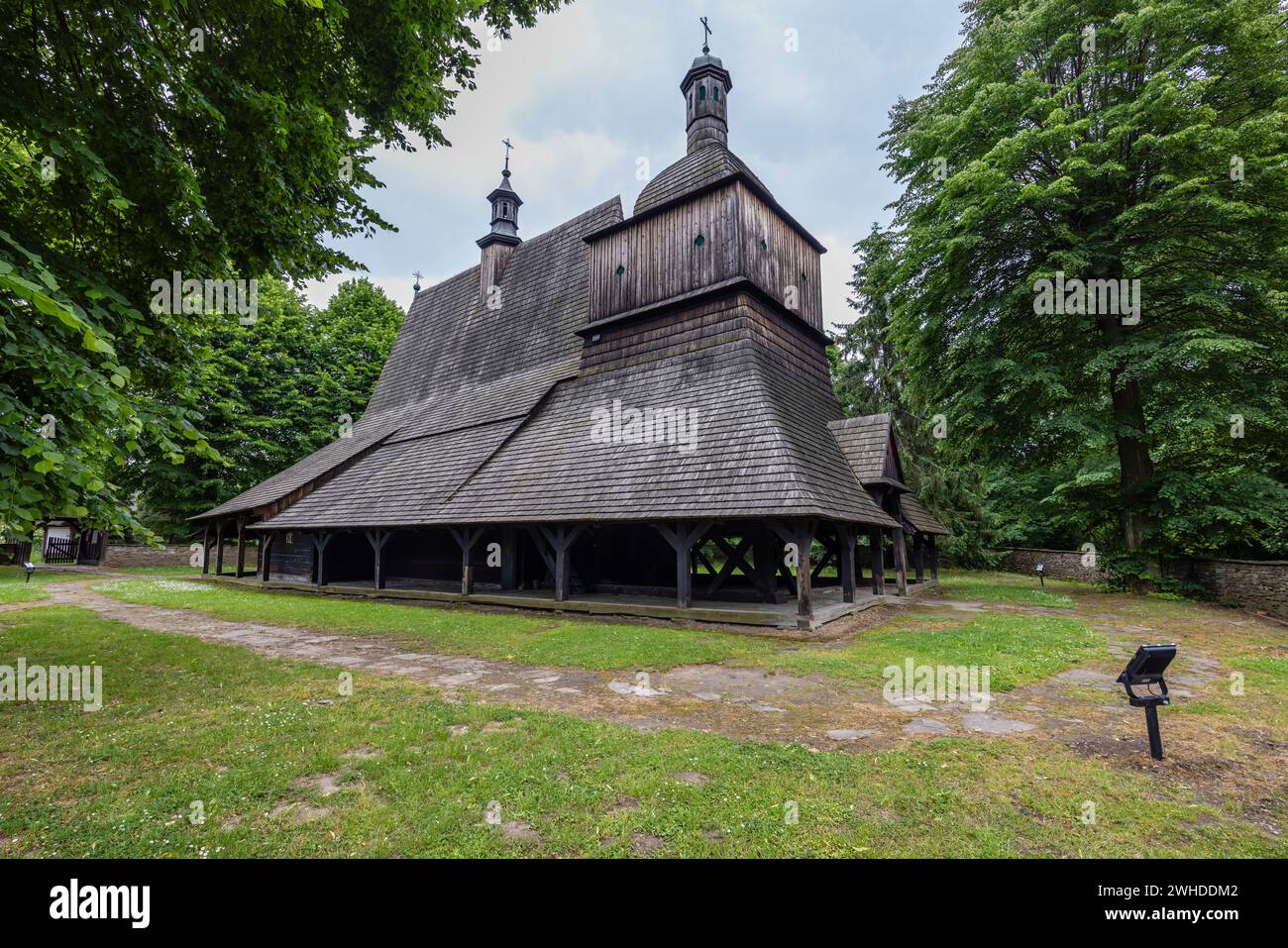 Saints Philip and James Church, Sekowa Stock Photo - Alamy