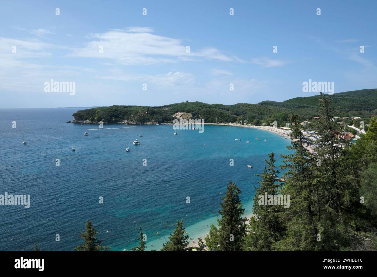 Greece, Parga, Valtos beach Stock Photo - Alamy