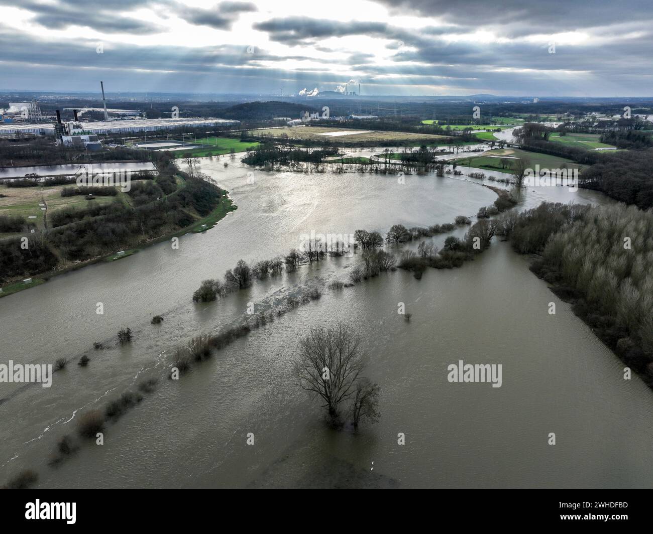 Flooding overview hi-res stock photography and images - Alamy