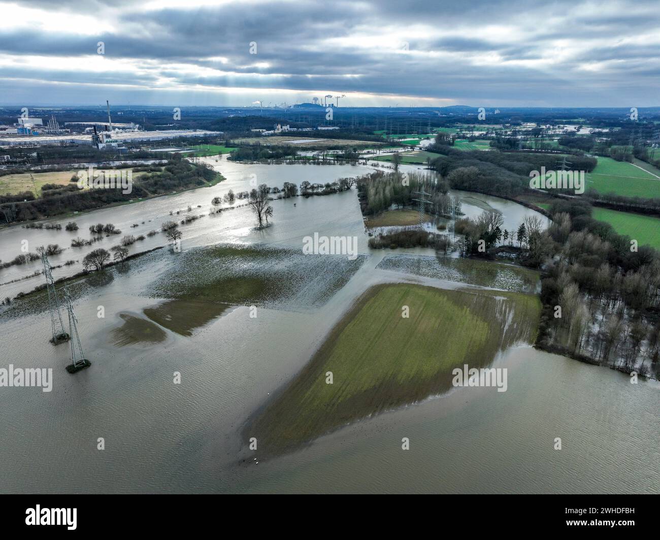 Flooding overview hi-res stock photography and images - Alamy