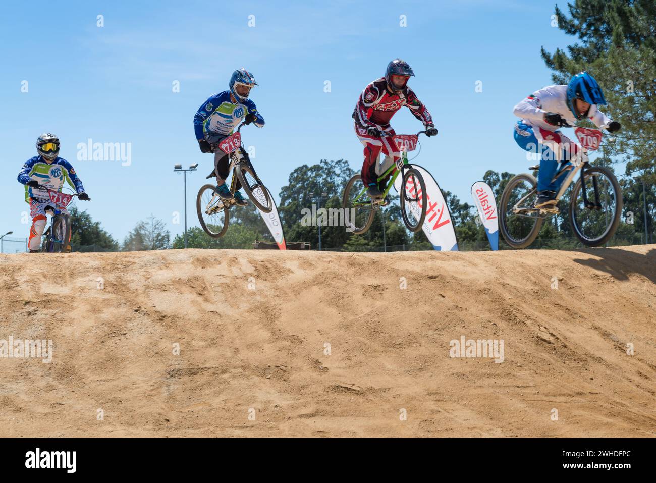 Bicycle biking riders hi-res stock photography and images - Alamy