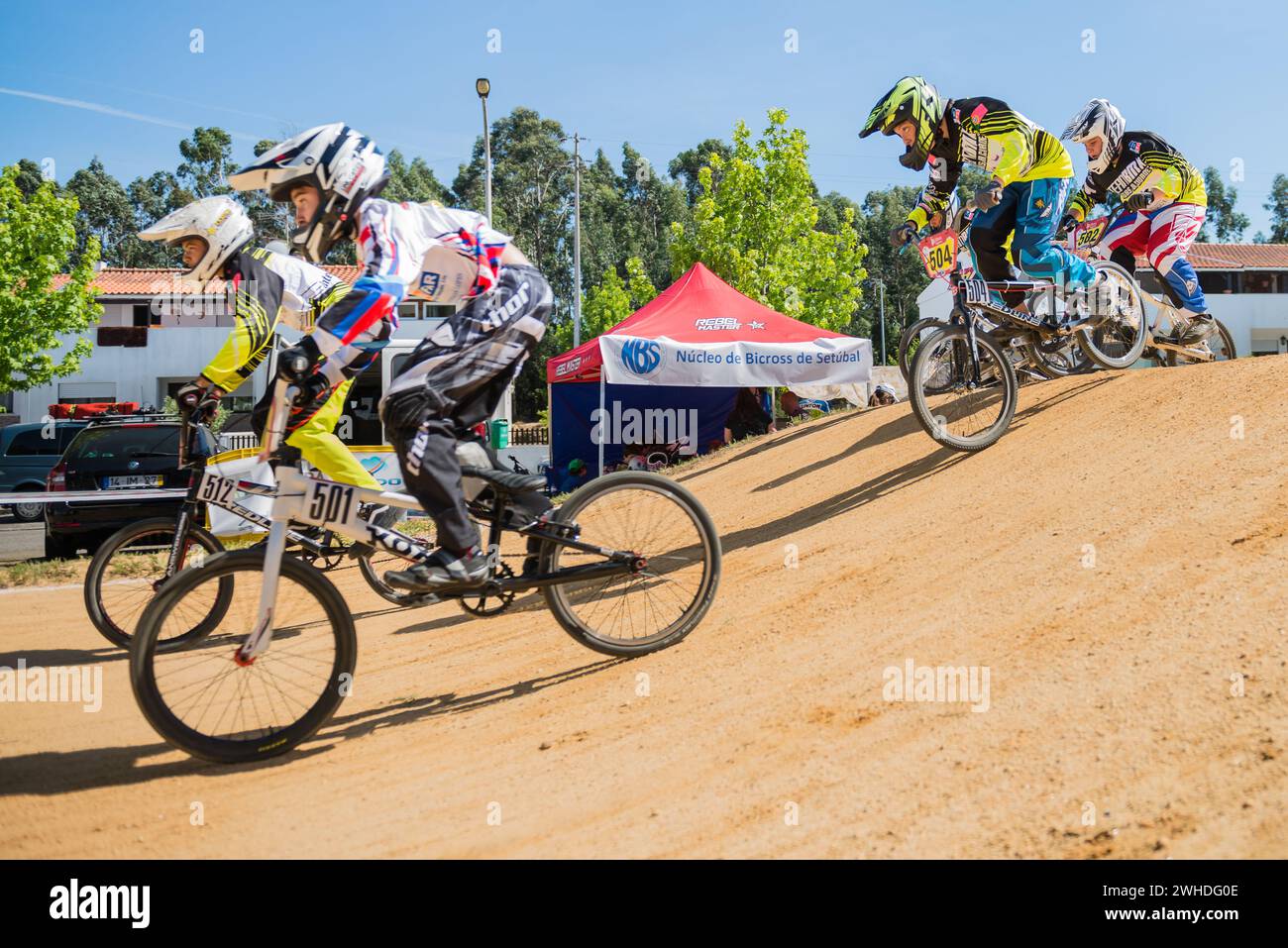 Child bicycle race hi-res stock photography and images - Alamy