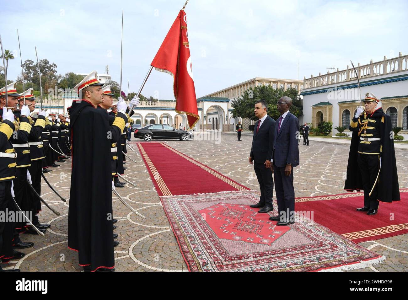 Tunisian President Kais Saied receives the credentials of the new ...