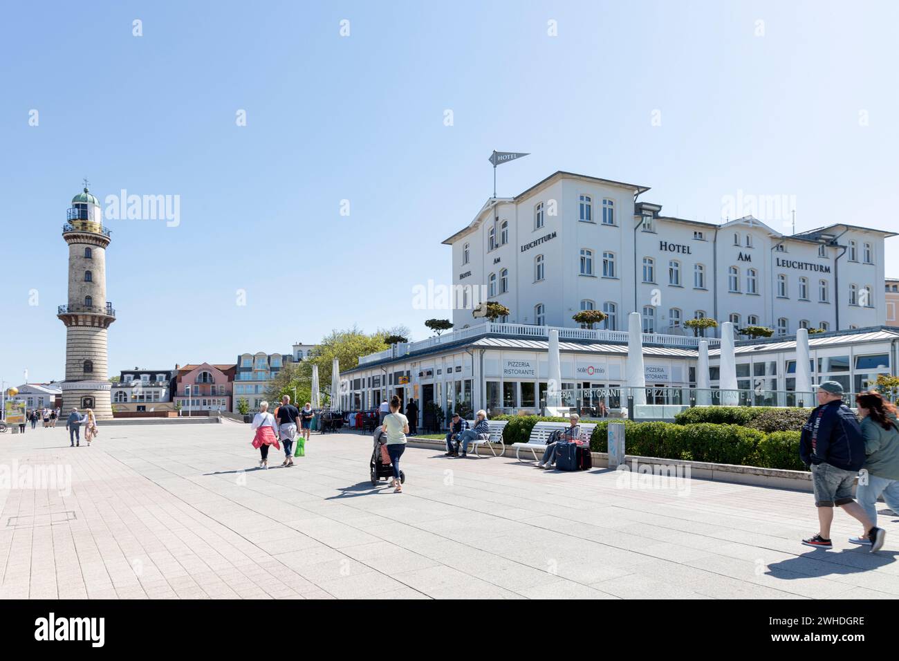 Warnemünde beach rostock germany hi-res stock photography and images ...