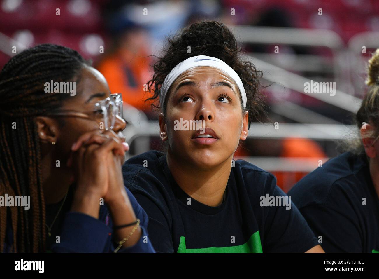 CHESTNUT HILL, MA - FEBRUARY 08: Virginia Cavaliers forward London ...