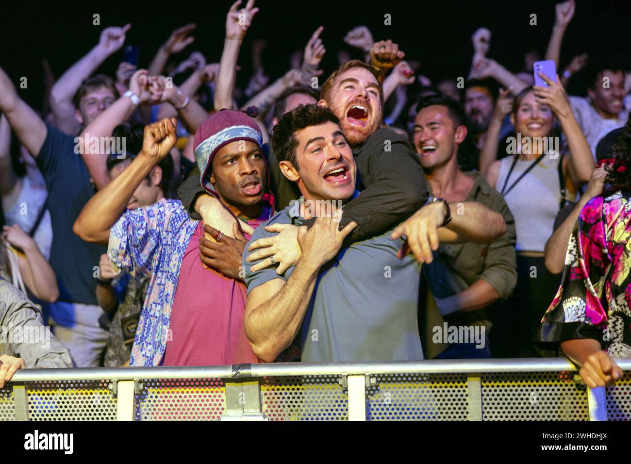 Ricky Stanicky Jermaine Fowler, Zac Efron & Andrew Santino Stock Photo ...