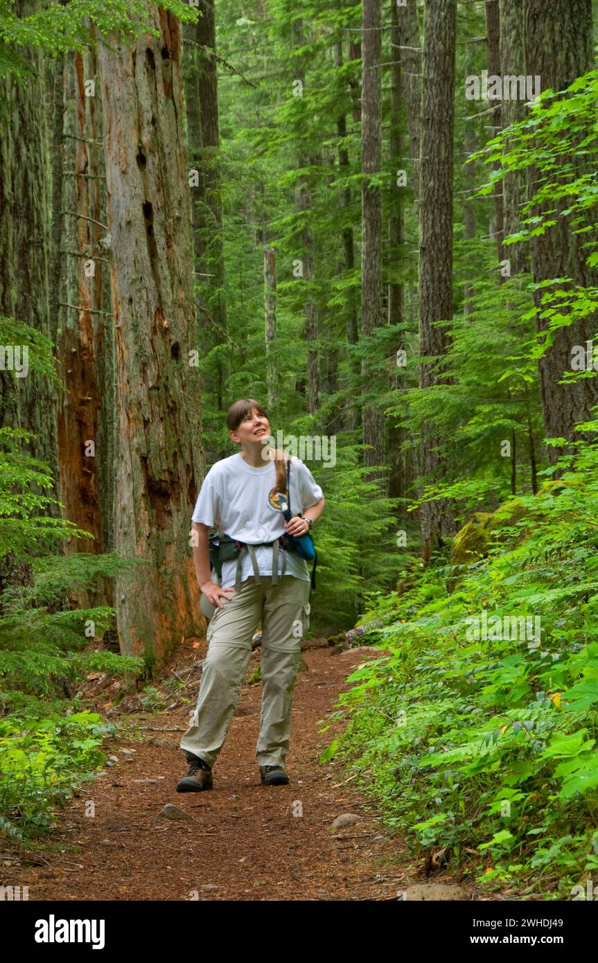 Marion Lake Trail, Mt Jefferson Wilderness, Willamette National Forest ...