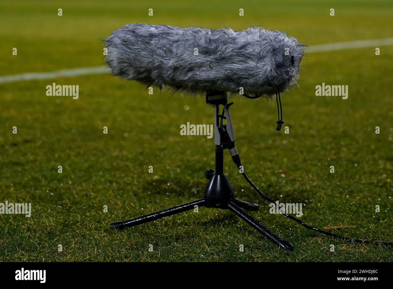 Pitchside microphone hi-res stock photography and images - Alamy