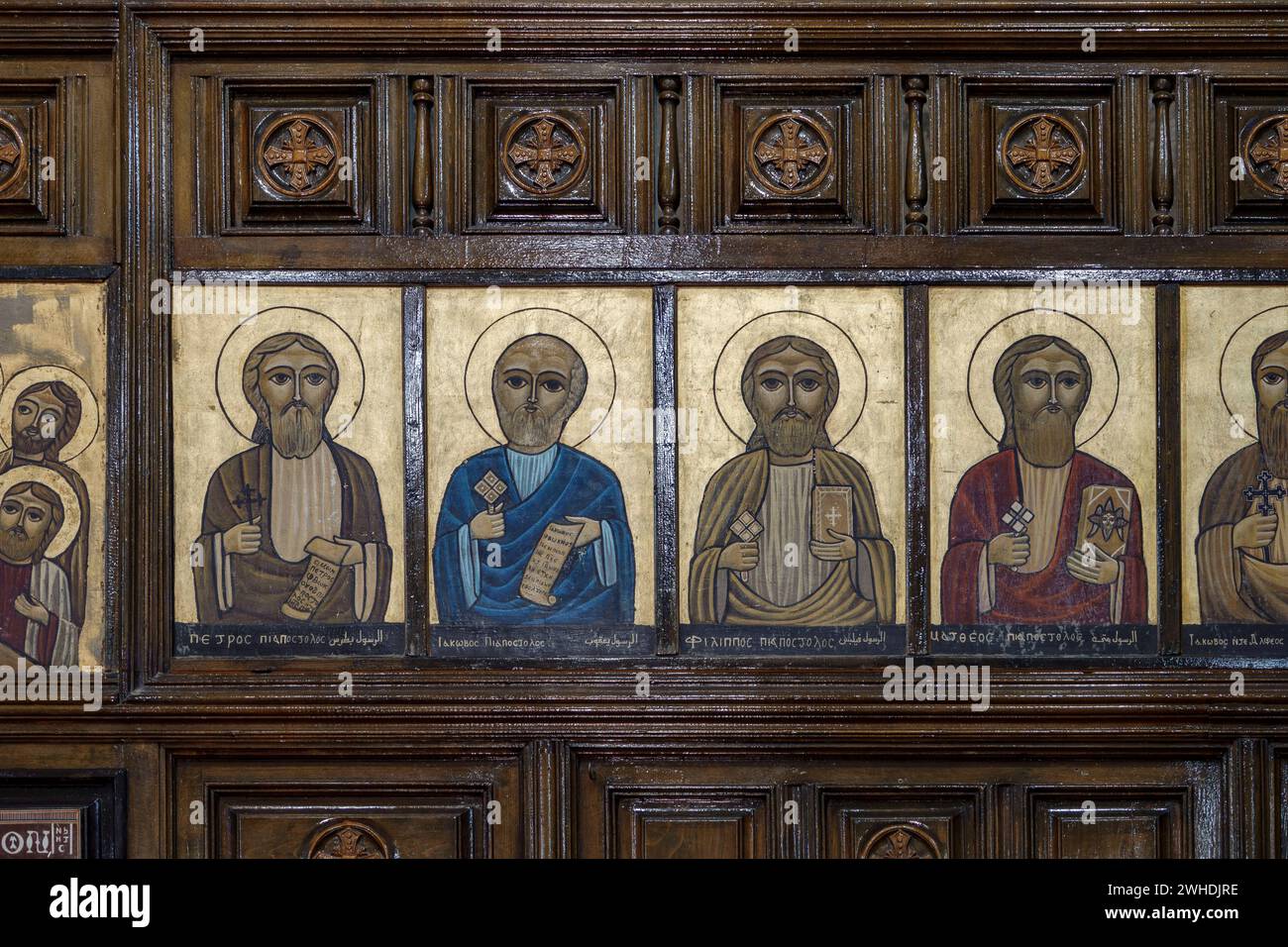 The White Monastery near the Upper Egyptian city of Sohag, Middle Egypt ...