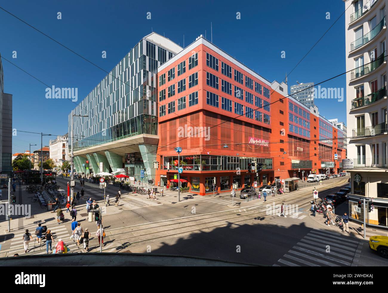 Landstrasse shopping center, 3rd district, Vienna, Austria Stock Photo ...