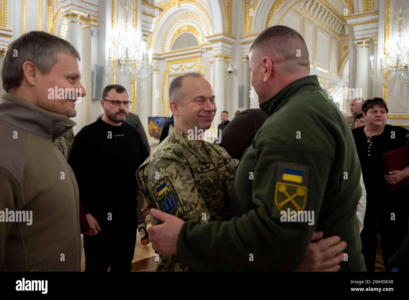Kiev, Ukraine. 09th Feb, 2024. The new Ukrainian Commander of the Armed ...