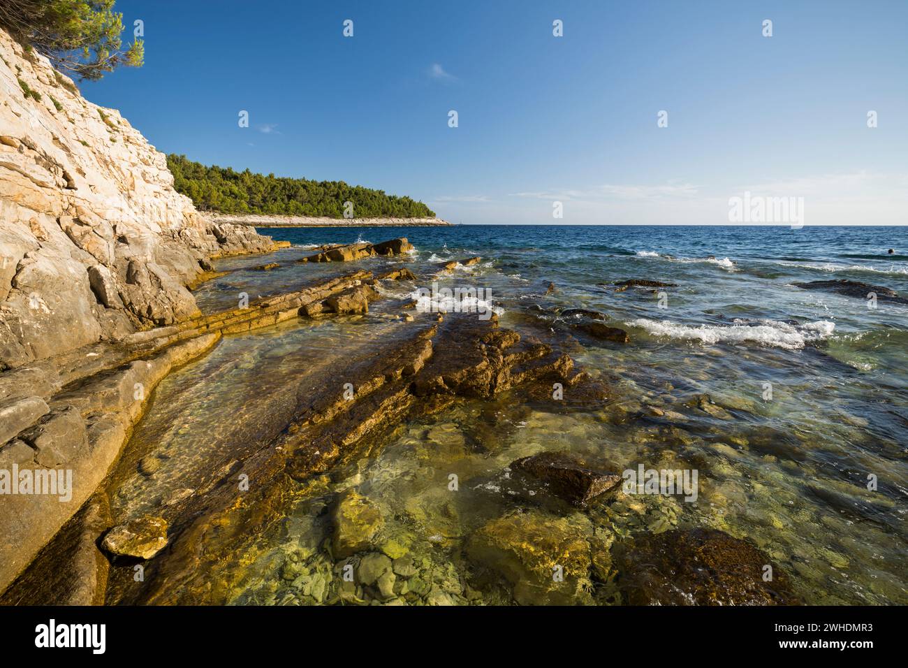 Rocky coast in the kamenjak nature reserve hi-res stock photography and ...