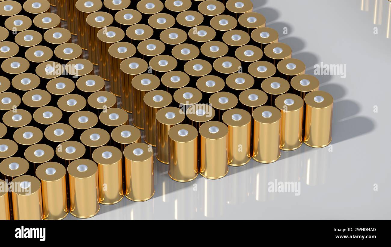 Lithium-ion gold 4680 battery packs, High-capacity accumulator cell ...