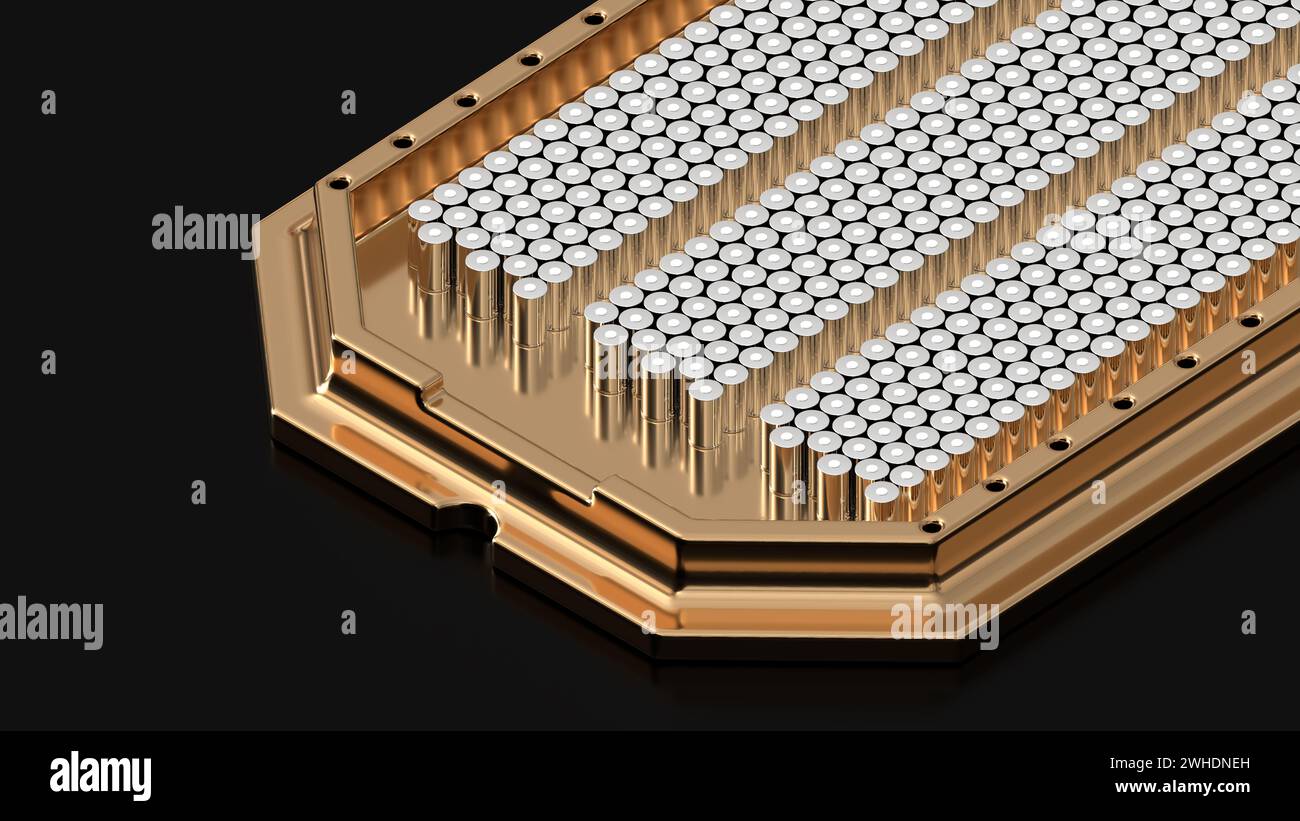 cylindrical 4680 High-capacity Battery pack for electric vehicles on ...