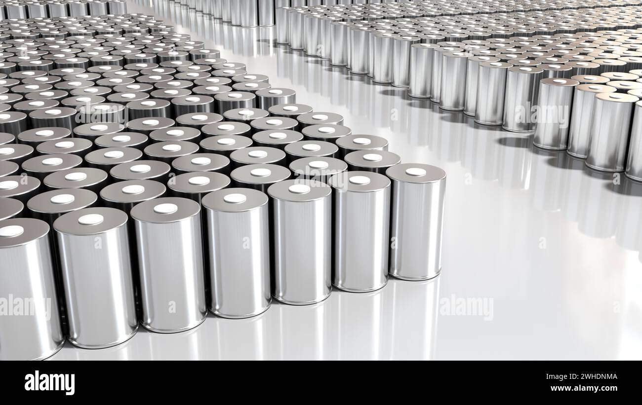 Lithium ion battery manufacturing hi-res stock photography and images ...