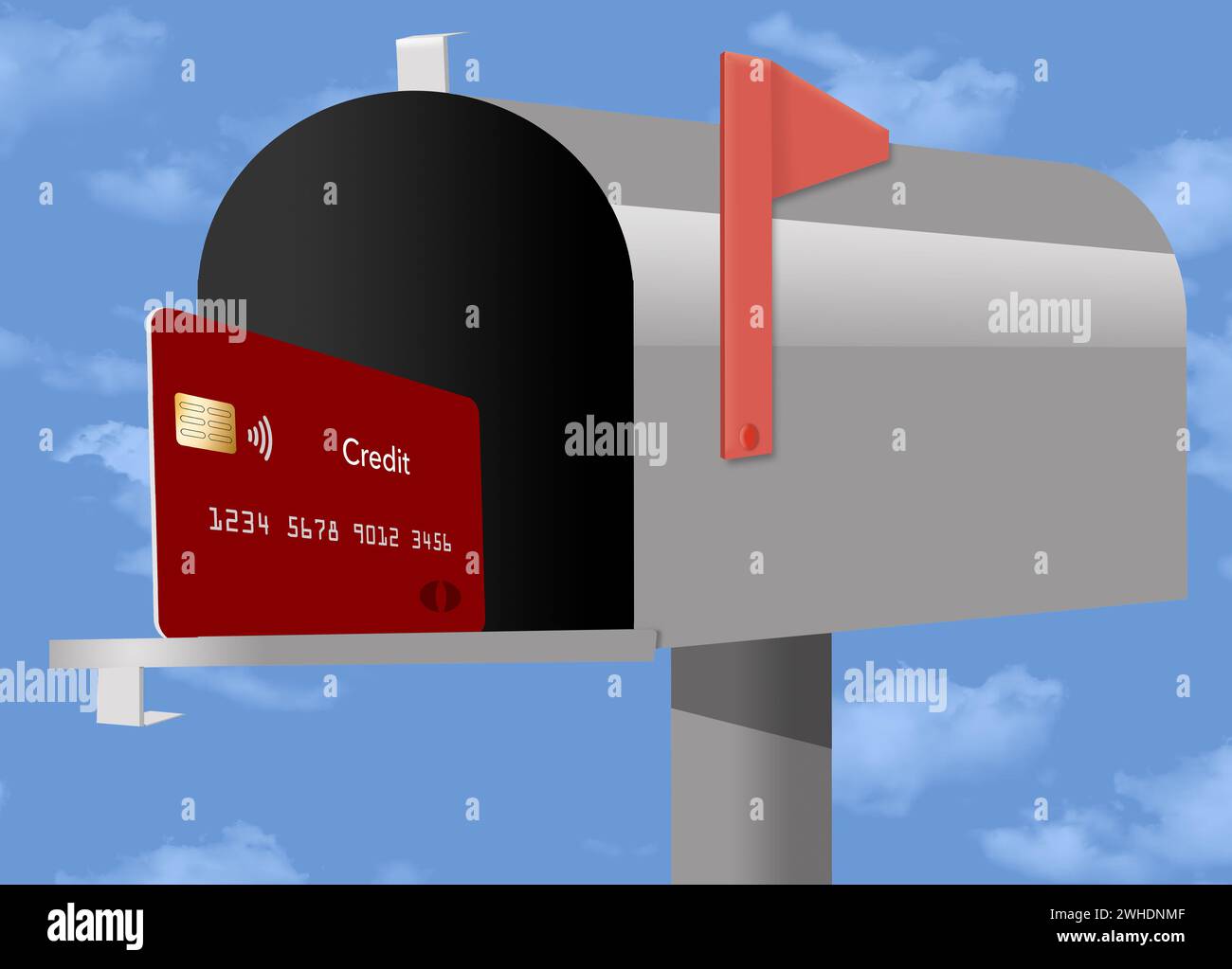 Credit card offers mail hi-res stock photography and images - Alamy
