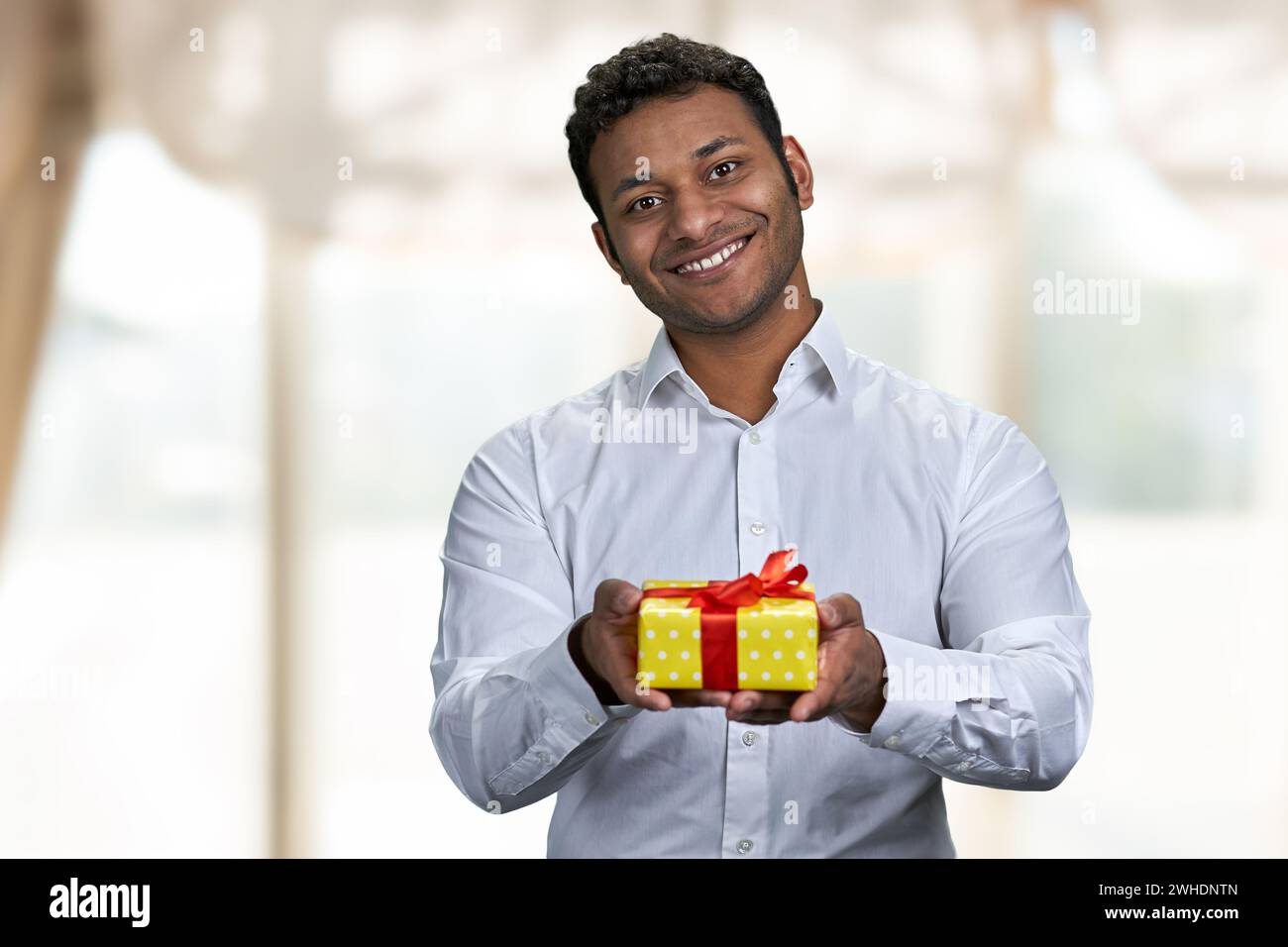 Special promotion happy man hi-res stock photography and images - Alamy